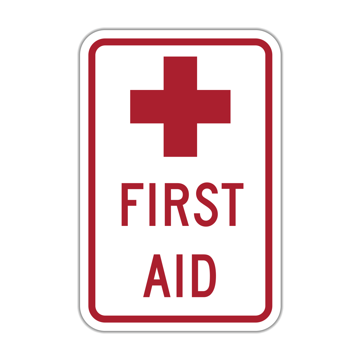 FA First Aid - Hall Signs