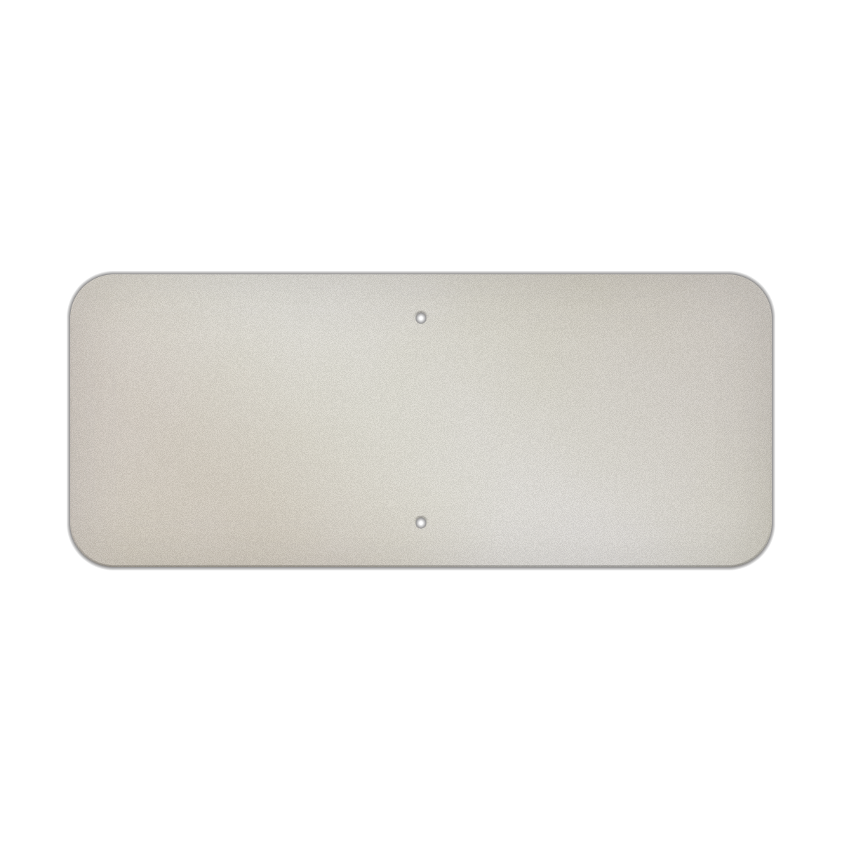 24" x 6" Aluminum Sign Blank - Hall Signs
