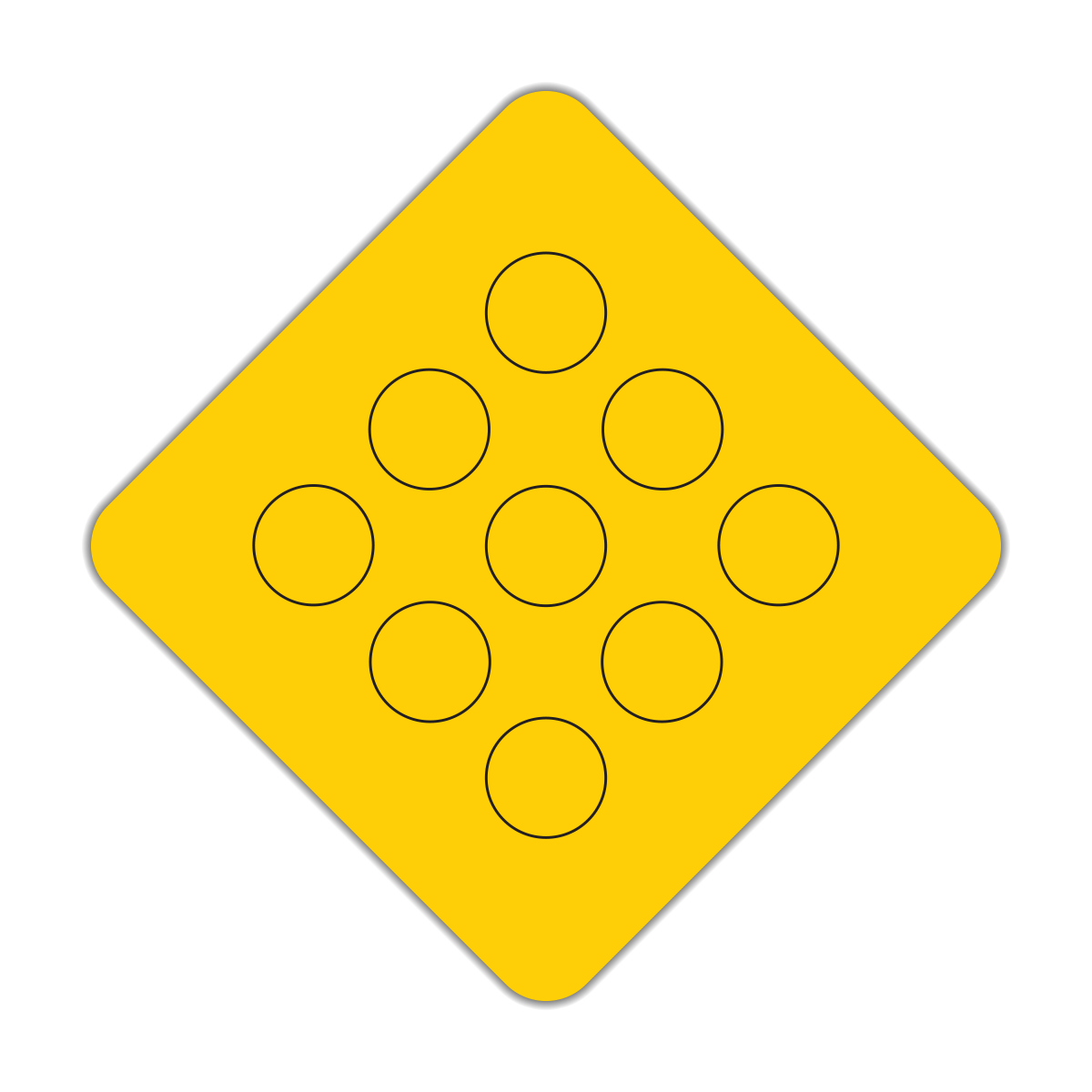 OM1-1 Type 1 Object Marker - Hall Signs