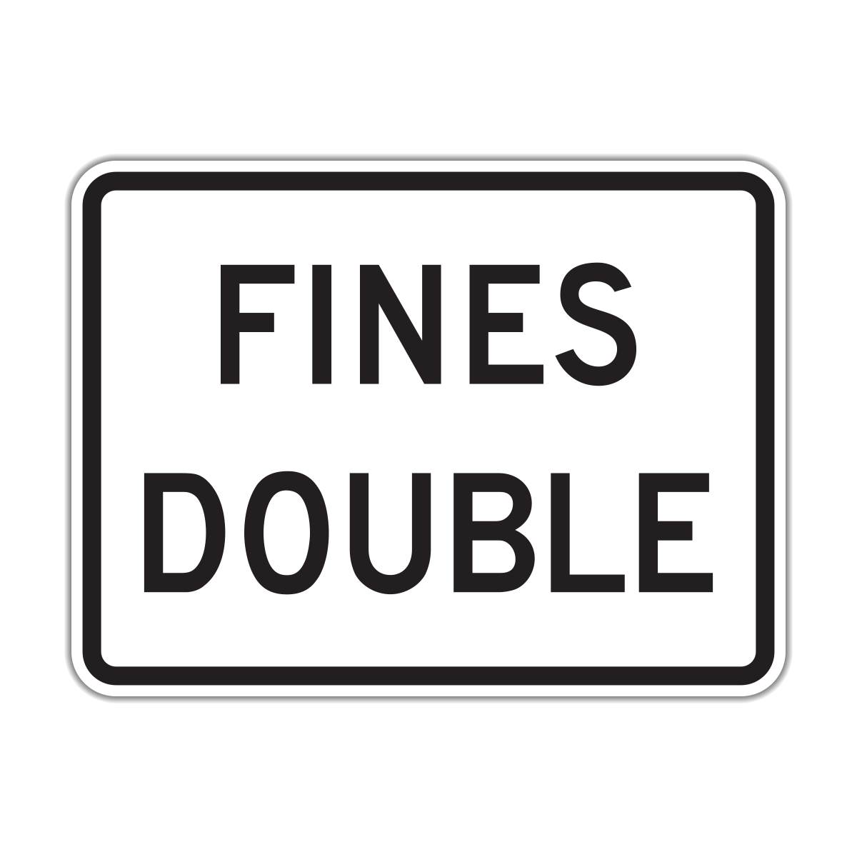 R2 6aP Fines Double Hall Signs r2-6ap-fines-double-hall-signs