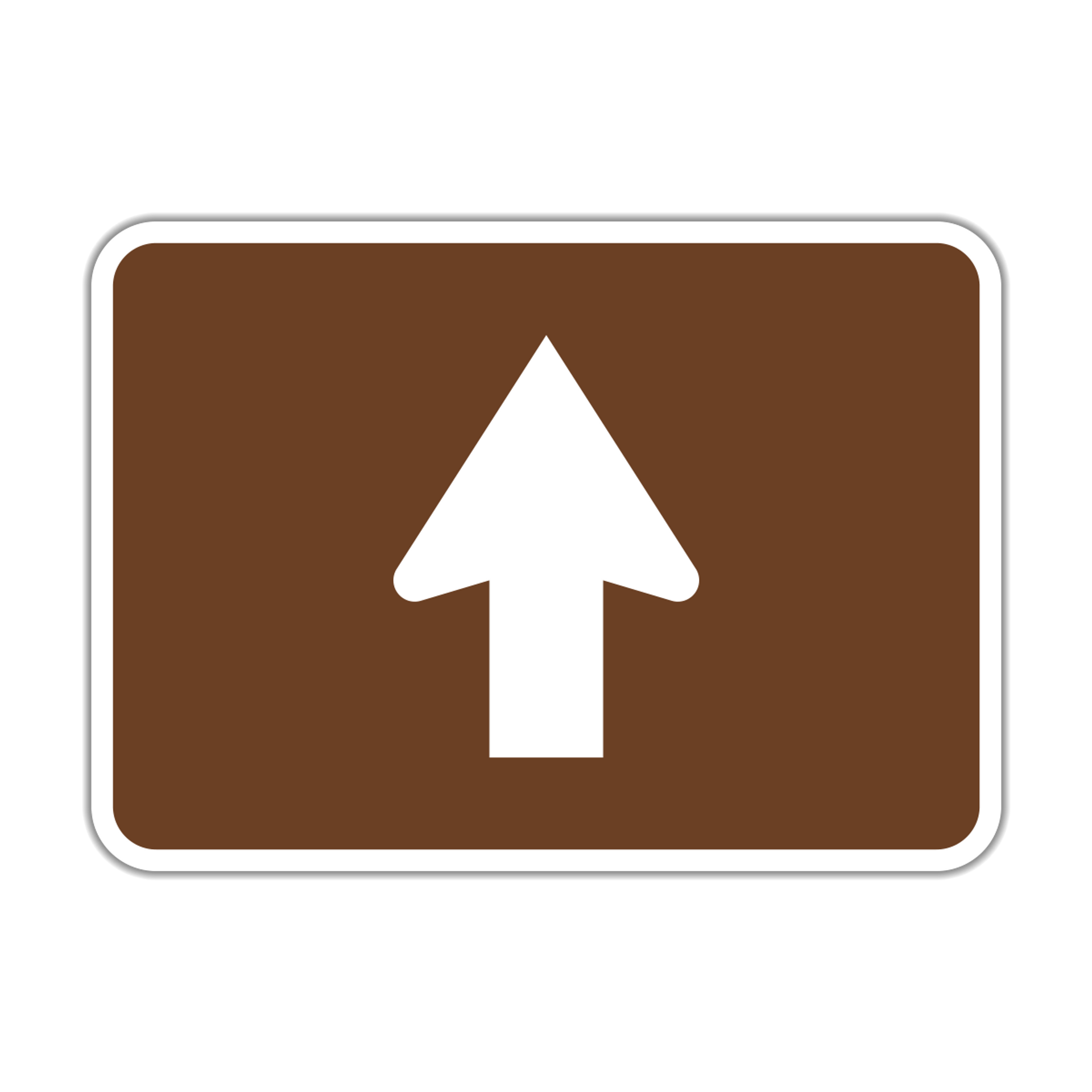 M6-3 Directional Arrow (Recreation) - Hall Signs