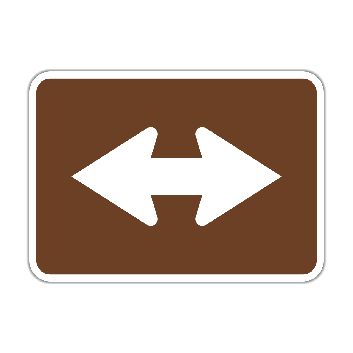 M6-4 Directional Arrow (Recreation) - Hall Signs