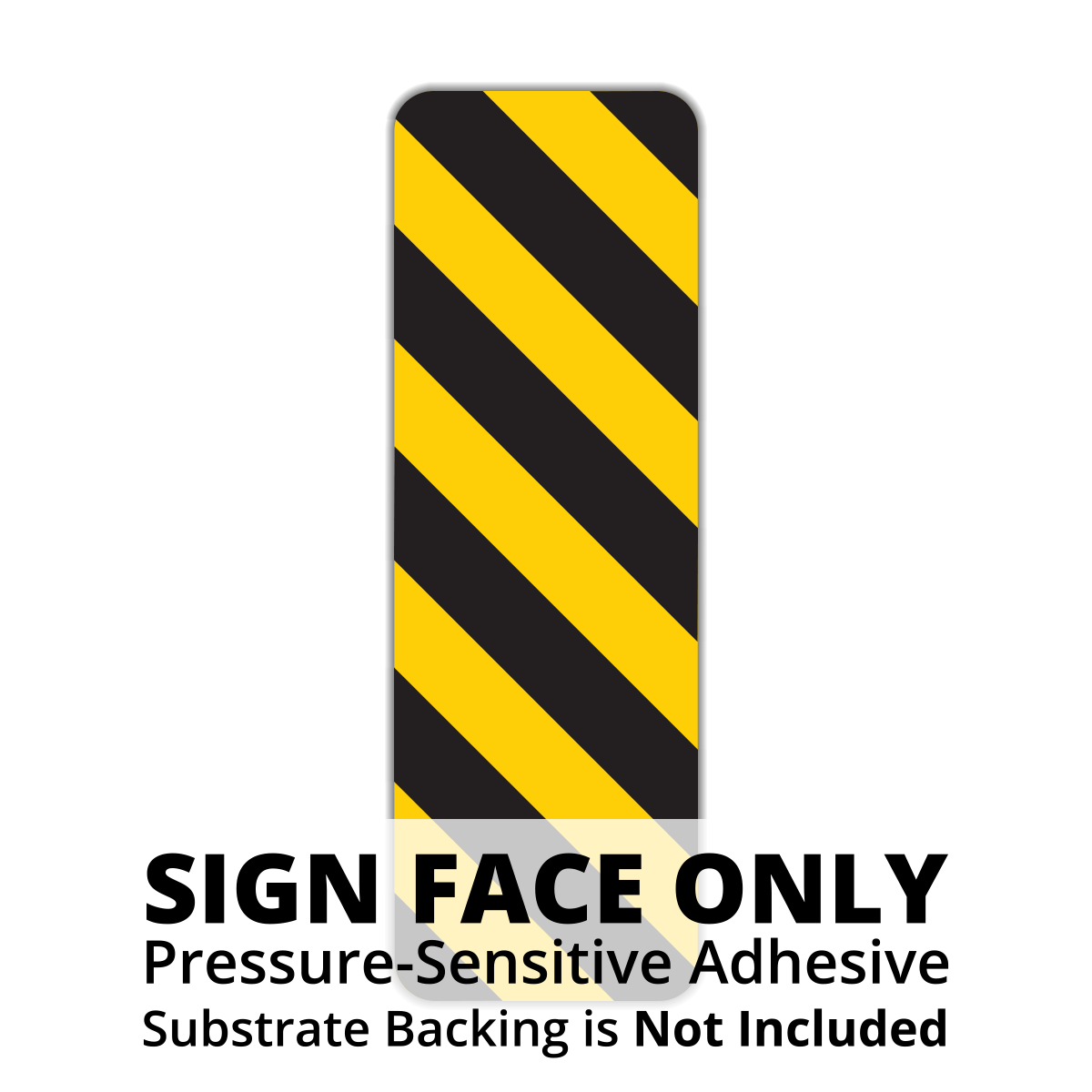 OM3 Type 3 Object Marker Sign Face - Hall Signs