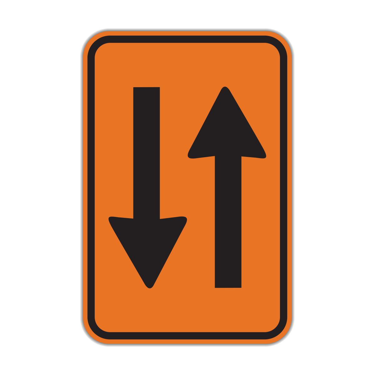 W6-3 Two-Way Traffic - Hall Signs