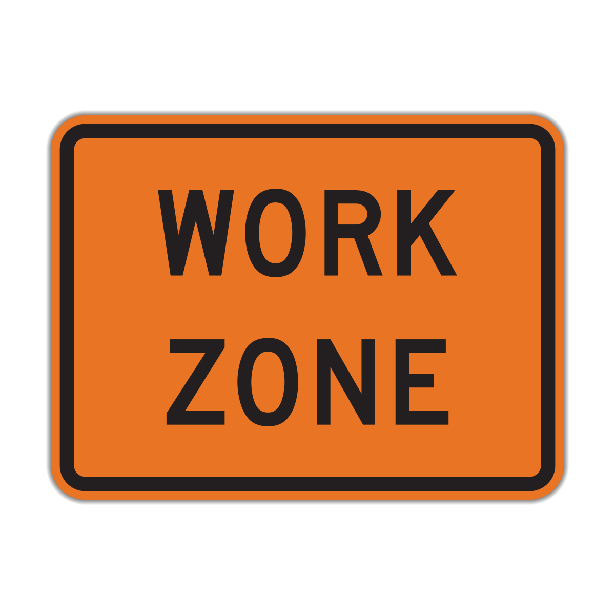 G20-5aP Work Zone - Hall Signs