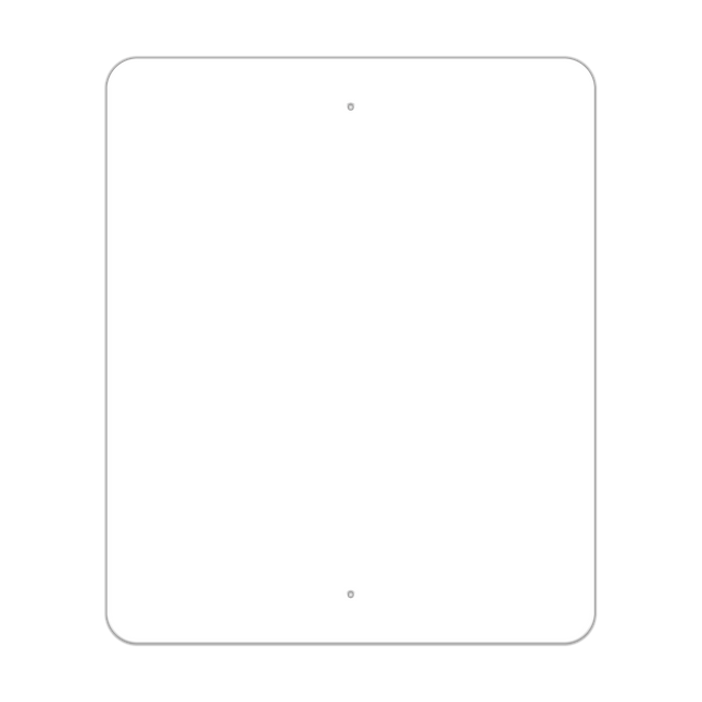 30" x 36" Reflective Sign Blank - Hall Signs