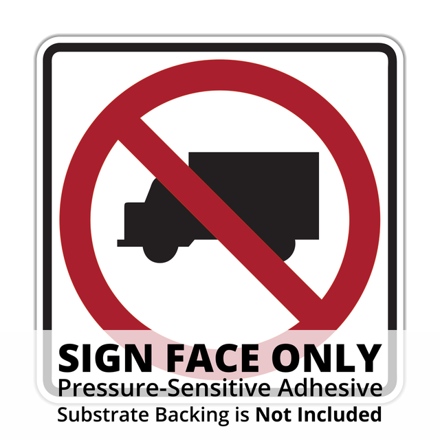 R5-2 No Trucks - Hall Signs