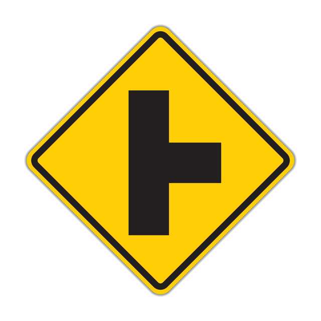 W2-2 Side Road - Hall Signs