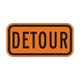 M4-9b Pedestrian Detour - Hall Signs