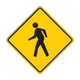 W11-2 Pedestrian Crossing - Hall Signs