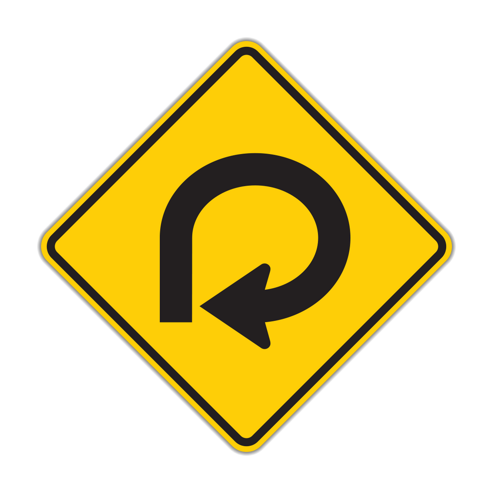 W1-15 270-Degree Loop - Hall Signs