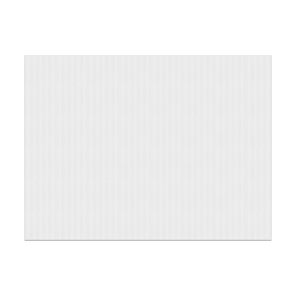 24 X 18 Rectangle Corrugated Plastic Sign Blanks Hall Signs