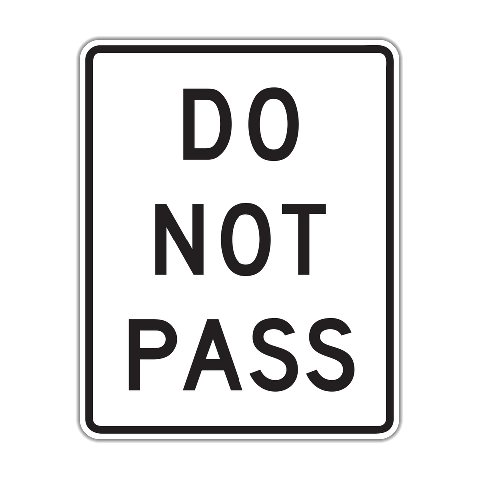R5-1 Do Not Enter - Hall Signs