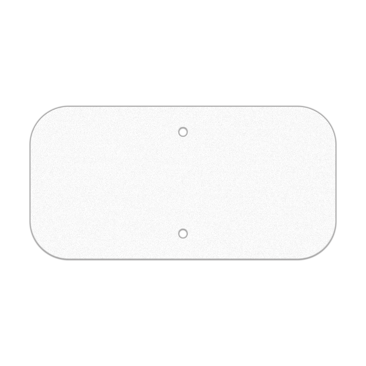 12" x 6" Reflective Sign Blank - Hall Signs