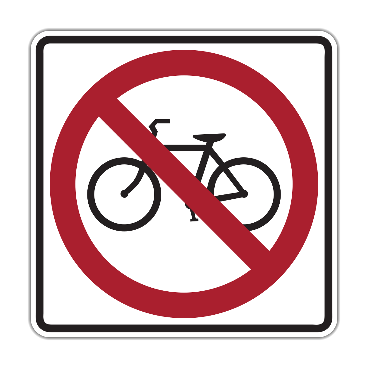 R5-6 No Bicycles - Hall Signs