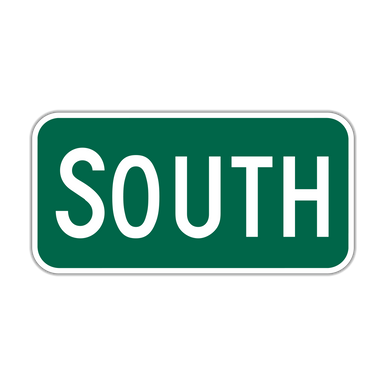 M3-3 South (Bicycle) - Hall Signs