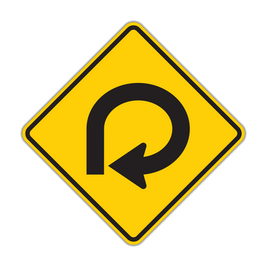 W1-15 270-Degree Loop - Hall Signs