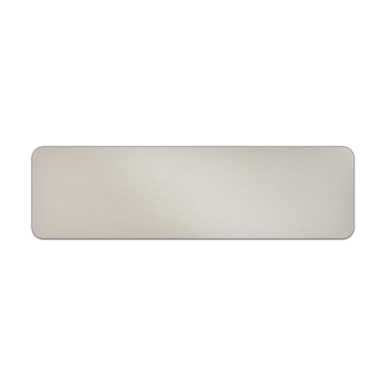 42" x 12" Aluminum Sign Blank - Hall Signs