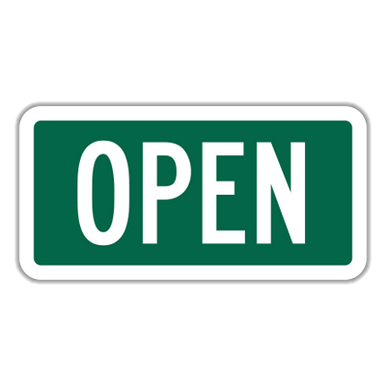 OPEN Open - Hall Signs