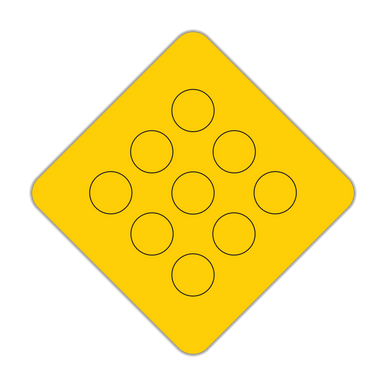 OM1-1 Type 1 Object Marker - Hall Signs