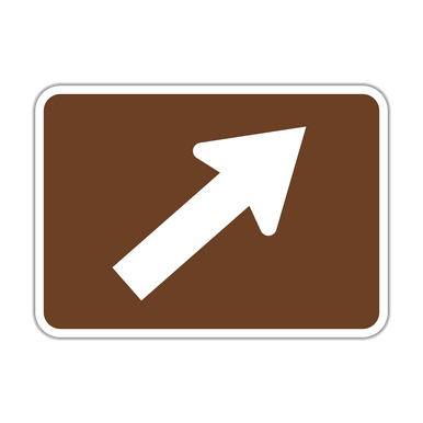M6-2 Directional Arrow (Recreation) - Hall Signs
