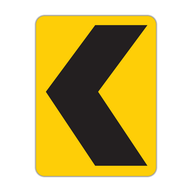 W1-8 Chevron Alignment - Hall Signs