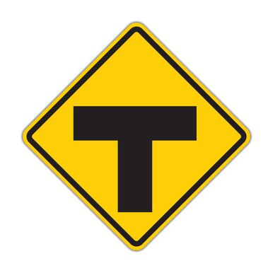 W2-4 T Symbol - Hall Signs