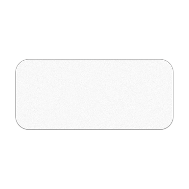 18" x 8" Reflective Street Name Sign Blank - Hall Signs