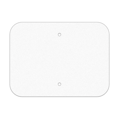 12" x 9" Reflective Sign Blank - Hall Signs