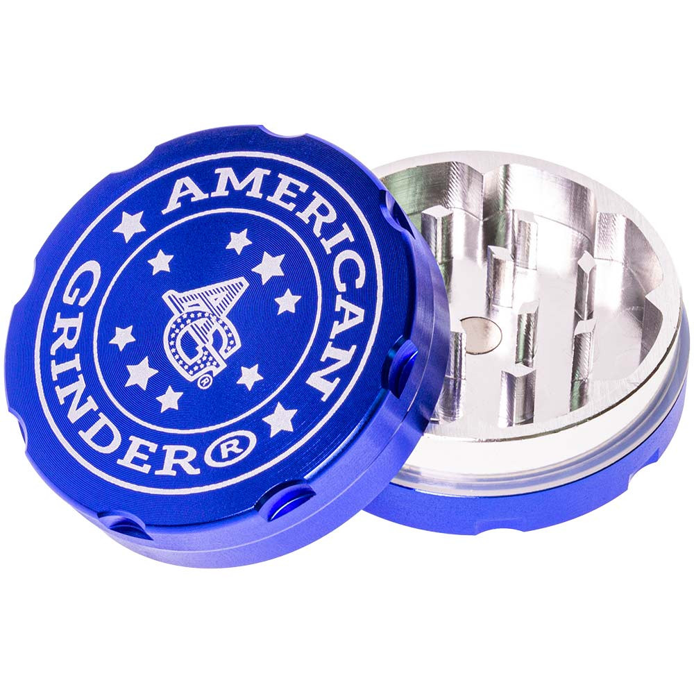 American Grinder 50mm 2 Part Grinder | Portable Herb Grinder