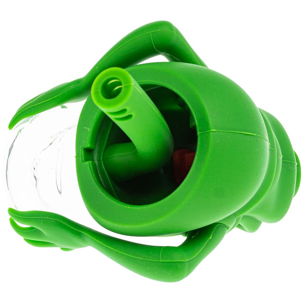 Silicone Slime Ghost 6" Bubbler Bong - Waterbeds 'n' Stuff