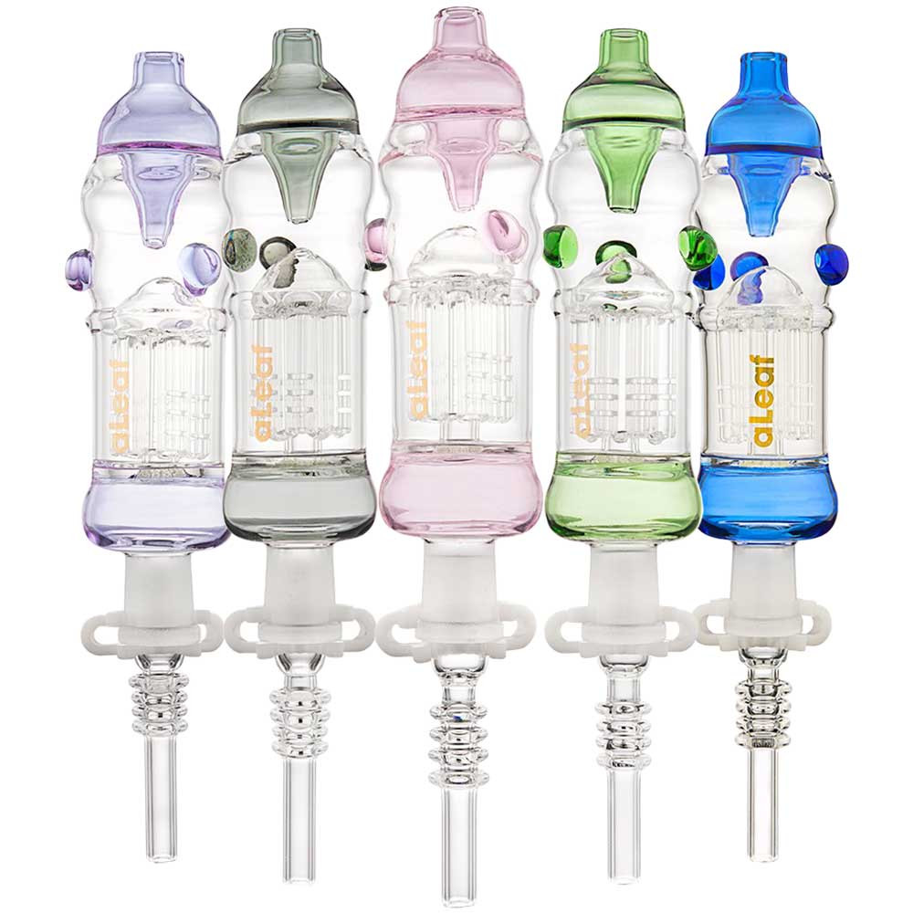 aLeaf Mega Series Tower Nectar Collector with Barrel Perc