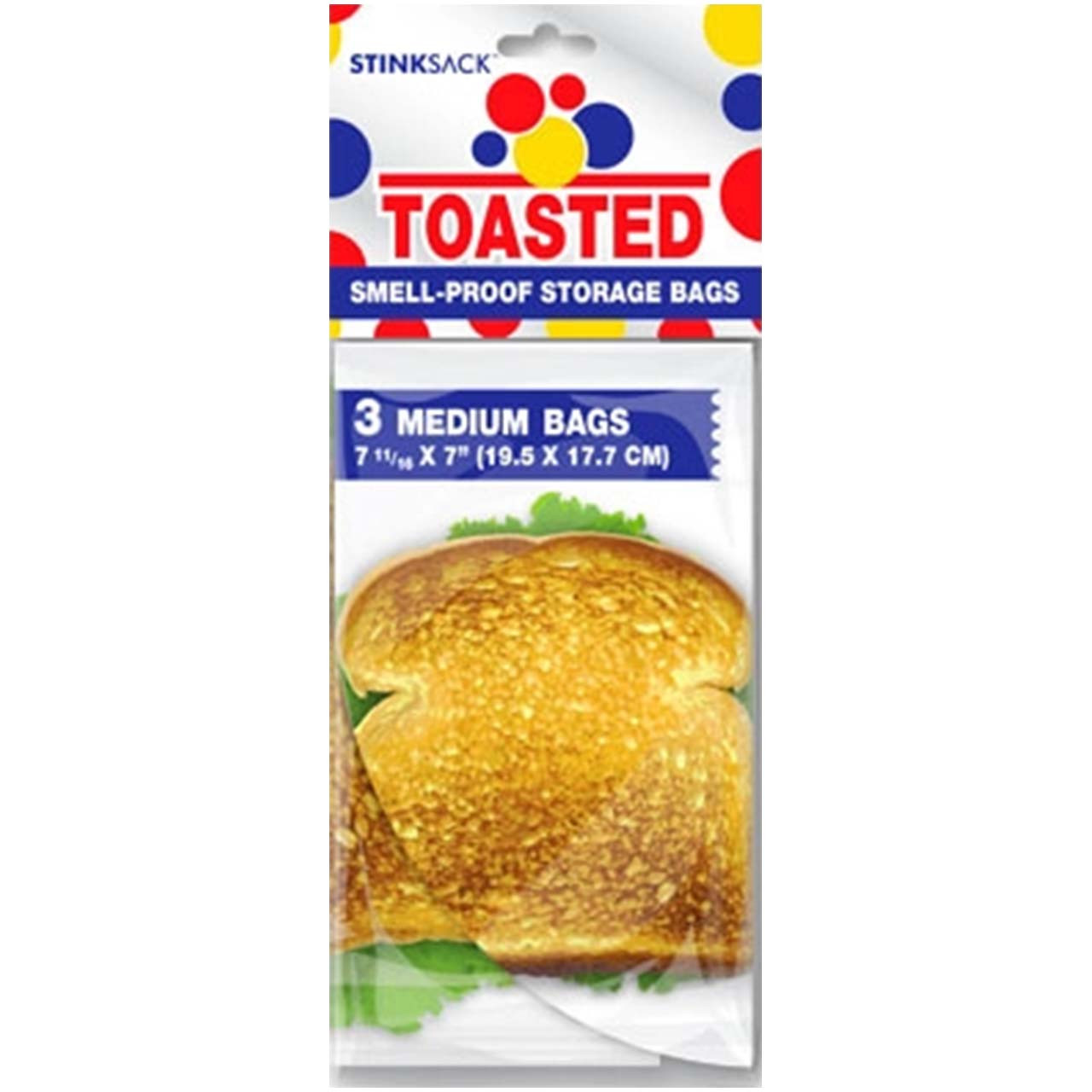 Stink Sack 3 Medium Toasted Smell-Proof Storage Bags | Waterbeds 'n' Stuff