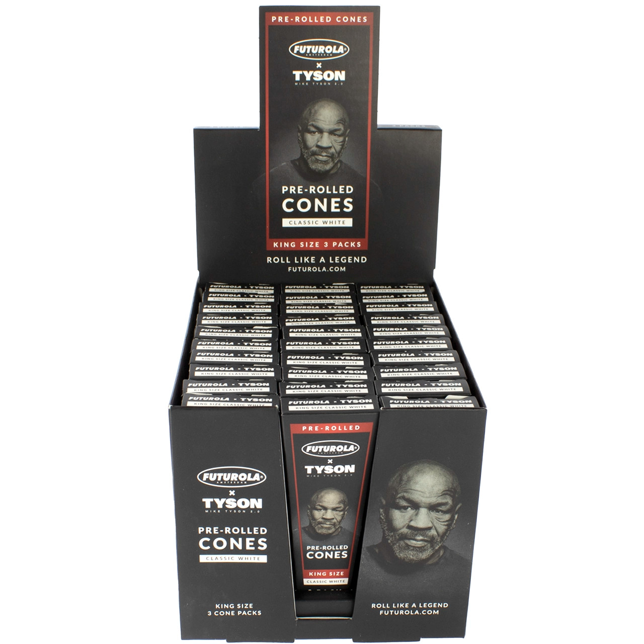 Tyson 2.0 x Futurola King Size Pre-Rolled Cones, 3-Pack | Waterbeds 'n ...