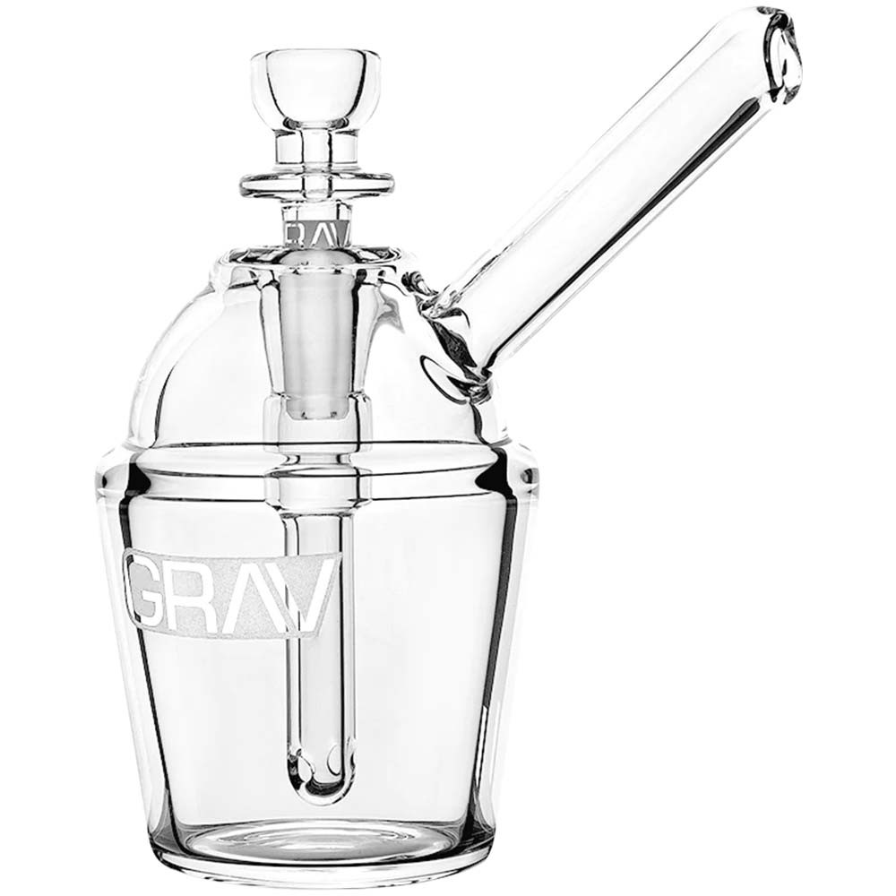 GRAV Slush Cup Pocket Bubbler - Clear