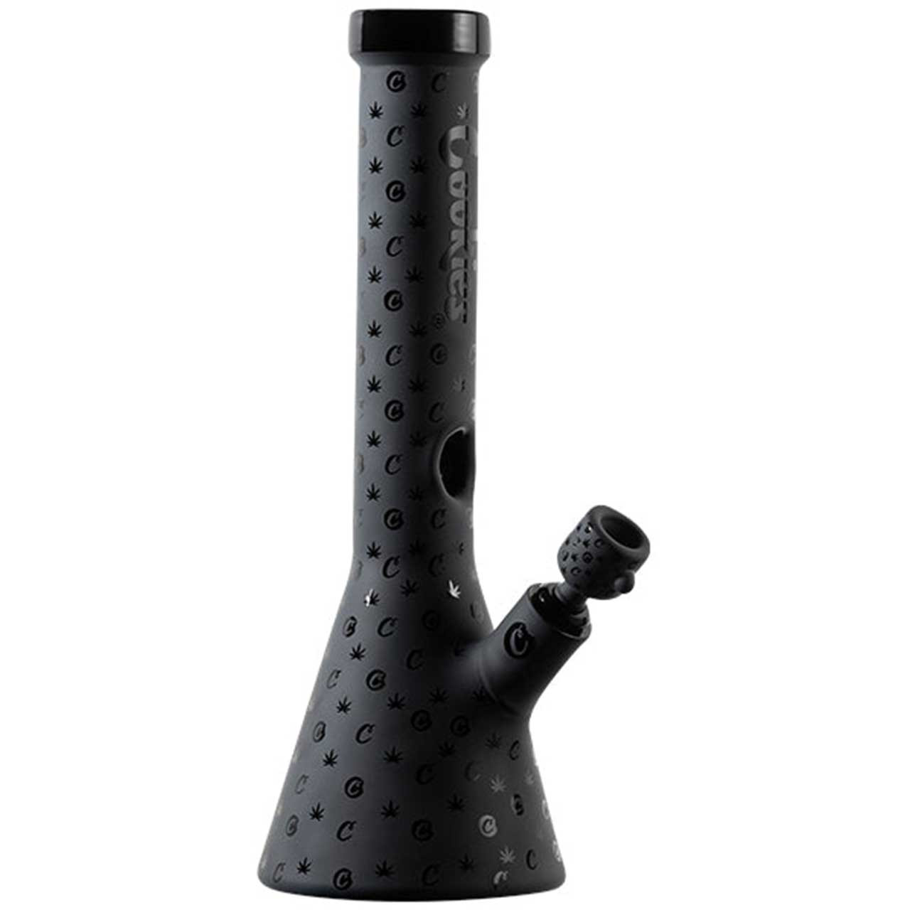 Cookies Cookie V Beaker Bong - Black | Waterbeds 'n' Stuff