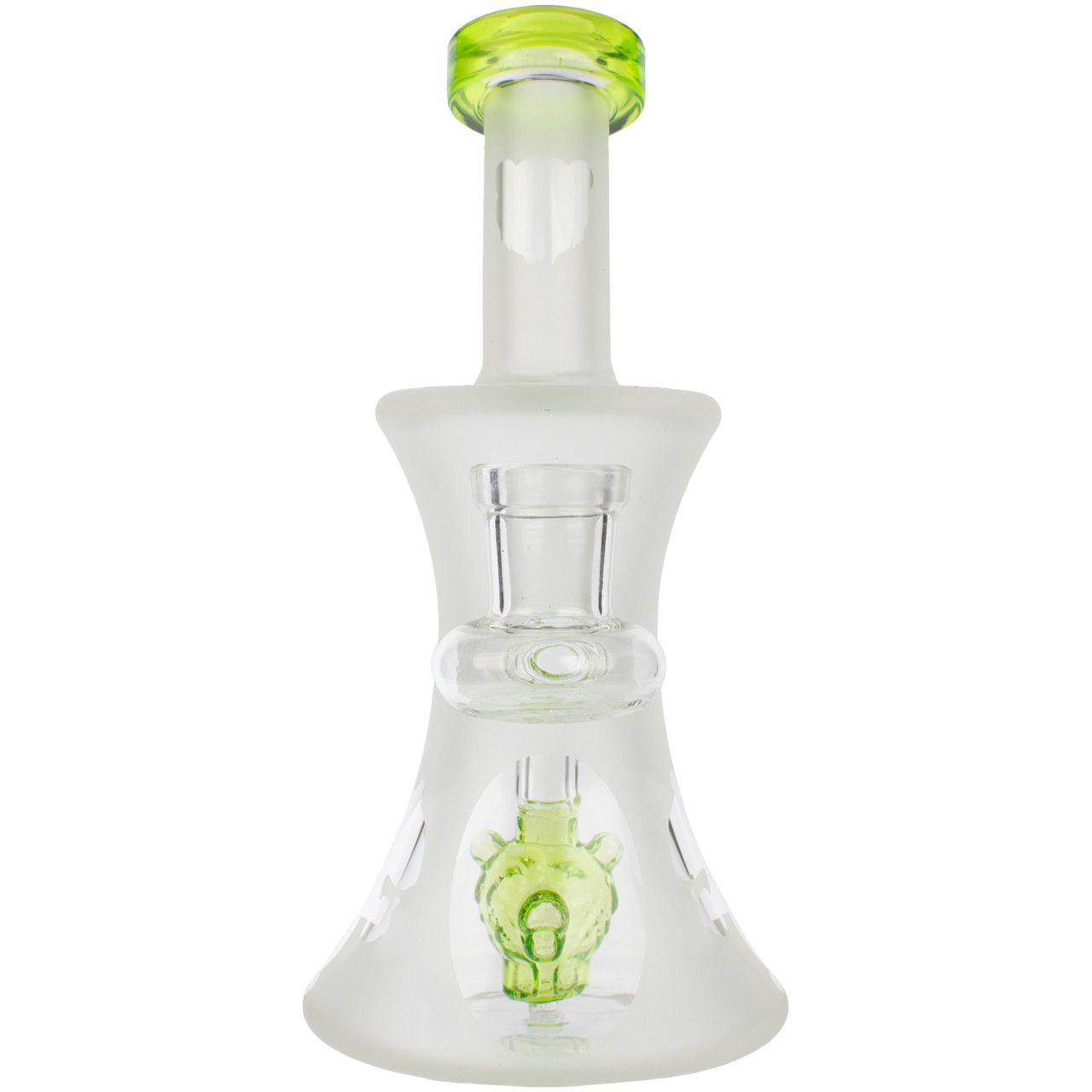 Bear Quartz x Wild Life Arc Dab Rig - Green | High Quality Dab Rig