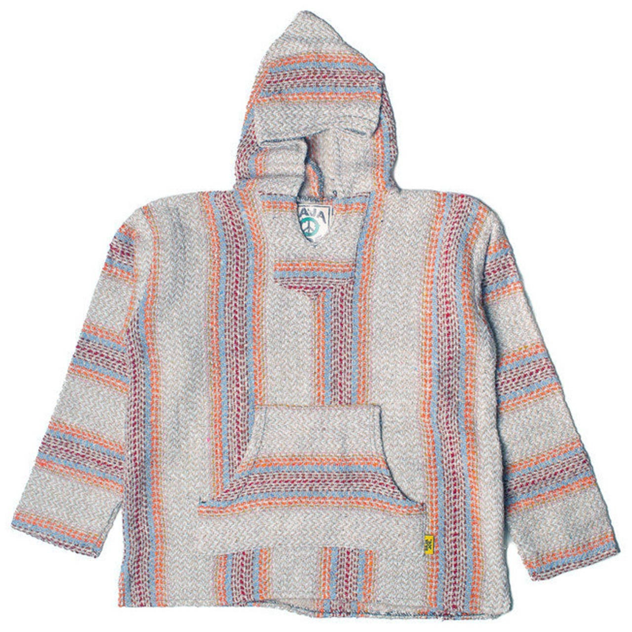 Baja Joe Mexican Hoodie - Pastel Cayenne | Waterbeds 'n' Stuff