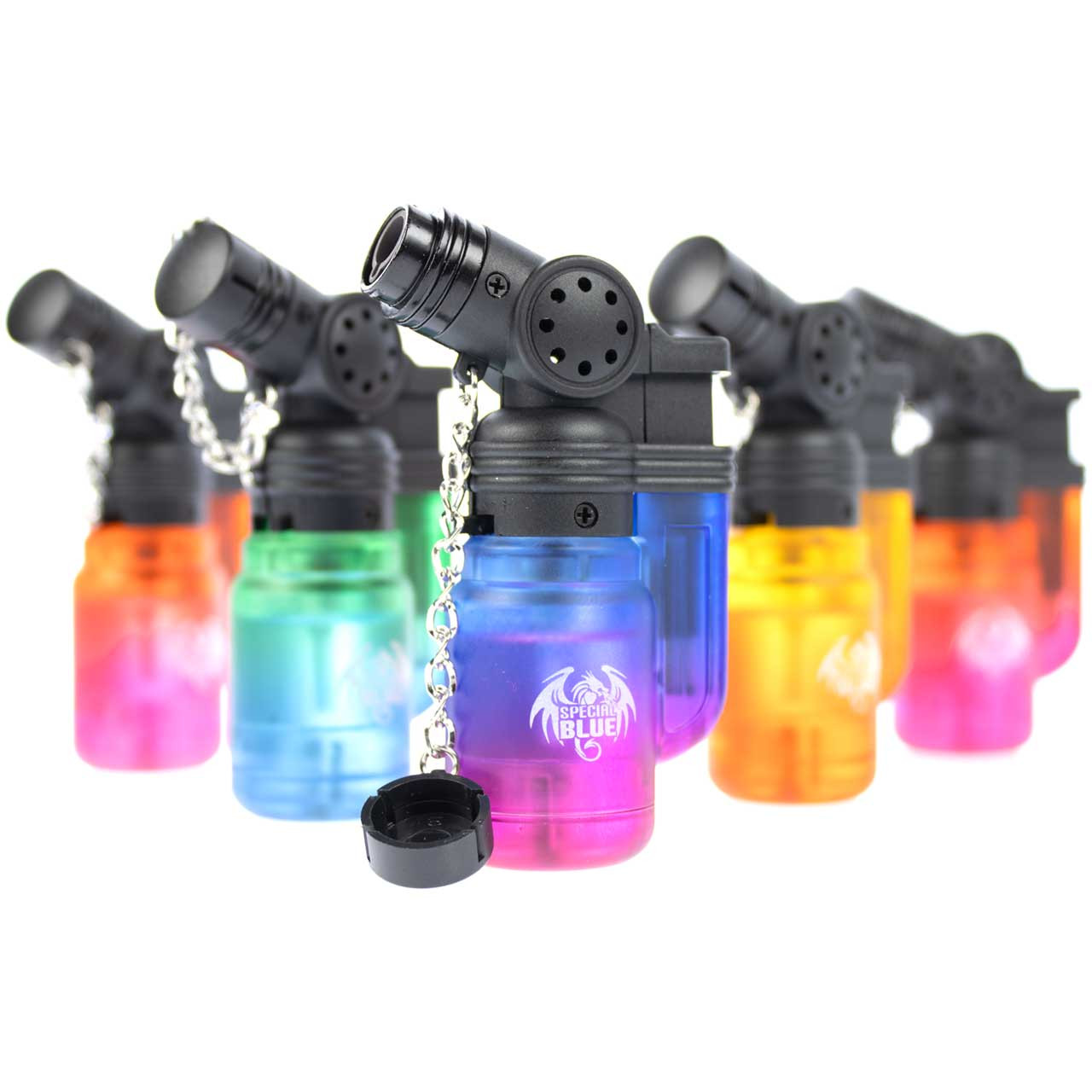 Special Blue Mini Clear Lighter - Assorted | Waterbeds 'n' Stuff