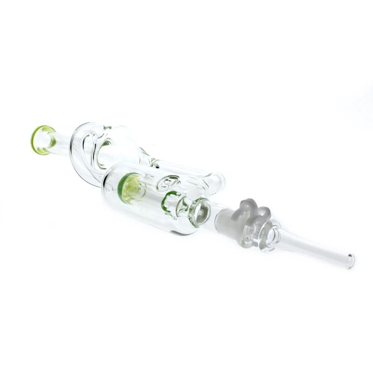 Glass Nectar Collector Recycler With Percolator Waterbeds N Stuff