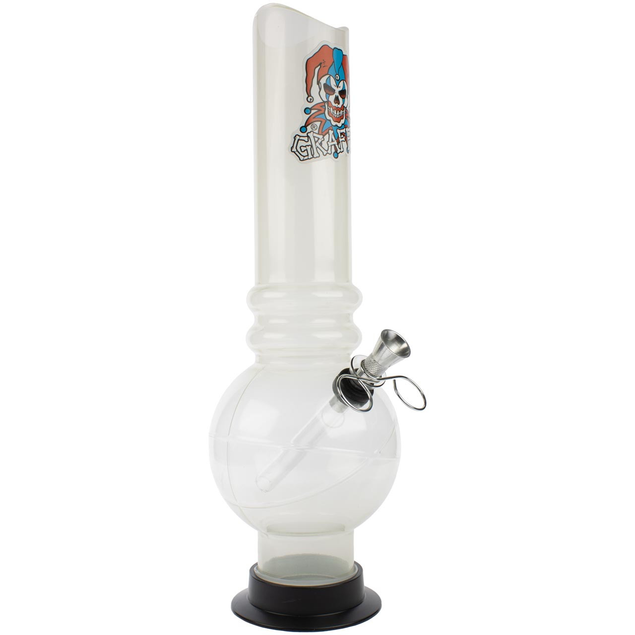 Graffix 12" Bubble Acrylic Bong | Waterbeds 'n' Stuff