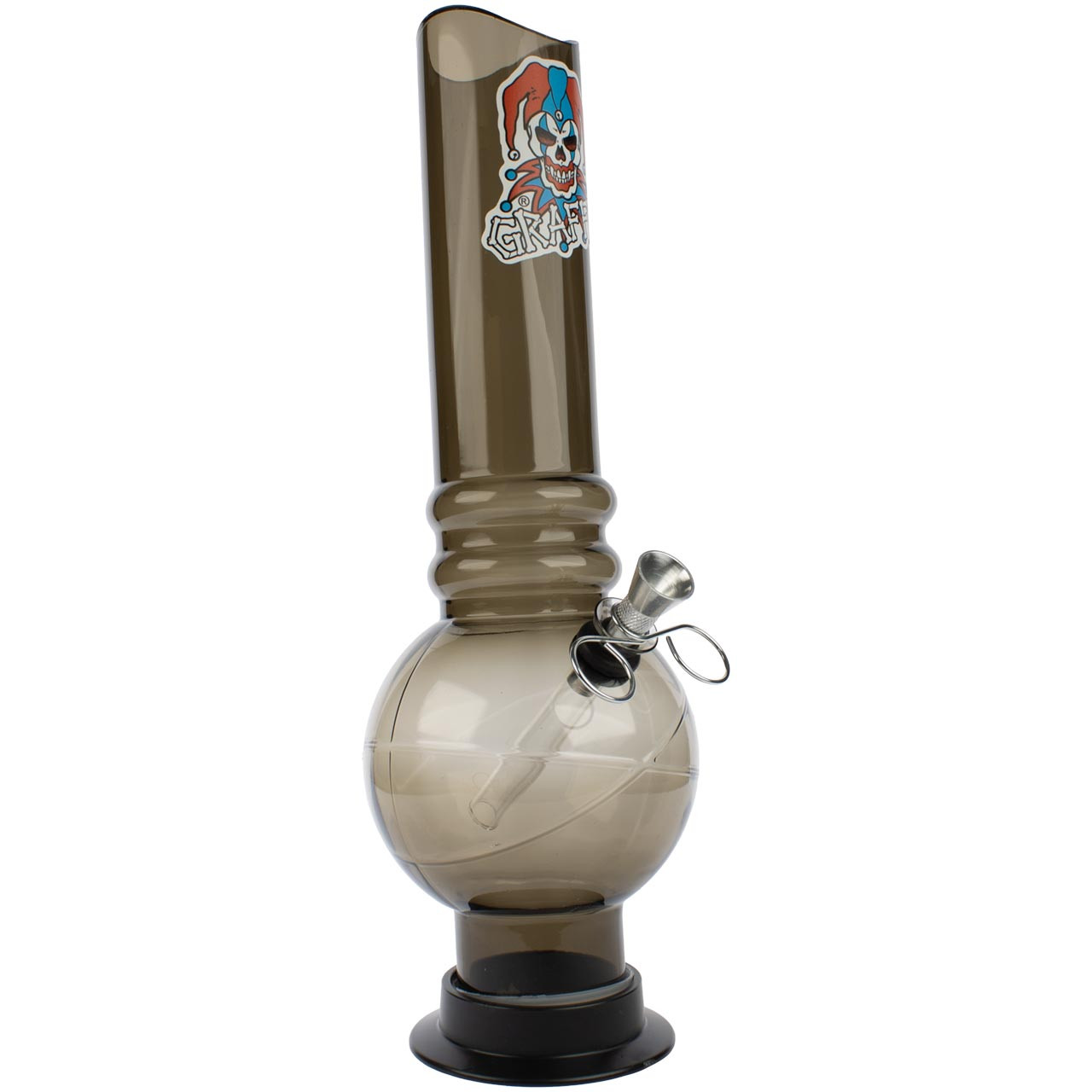 Graffix 12" Bubble Acrylic Bong | Waterbeds 'n' Stuff