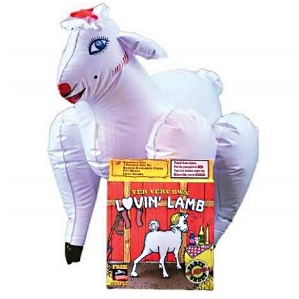 Lovin' Lamb Inflatable Sheep | Animal Blow Up Doll