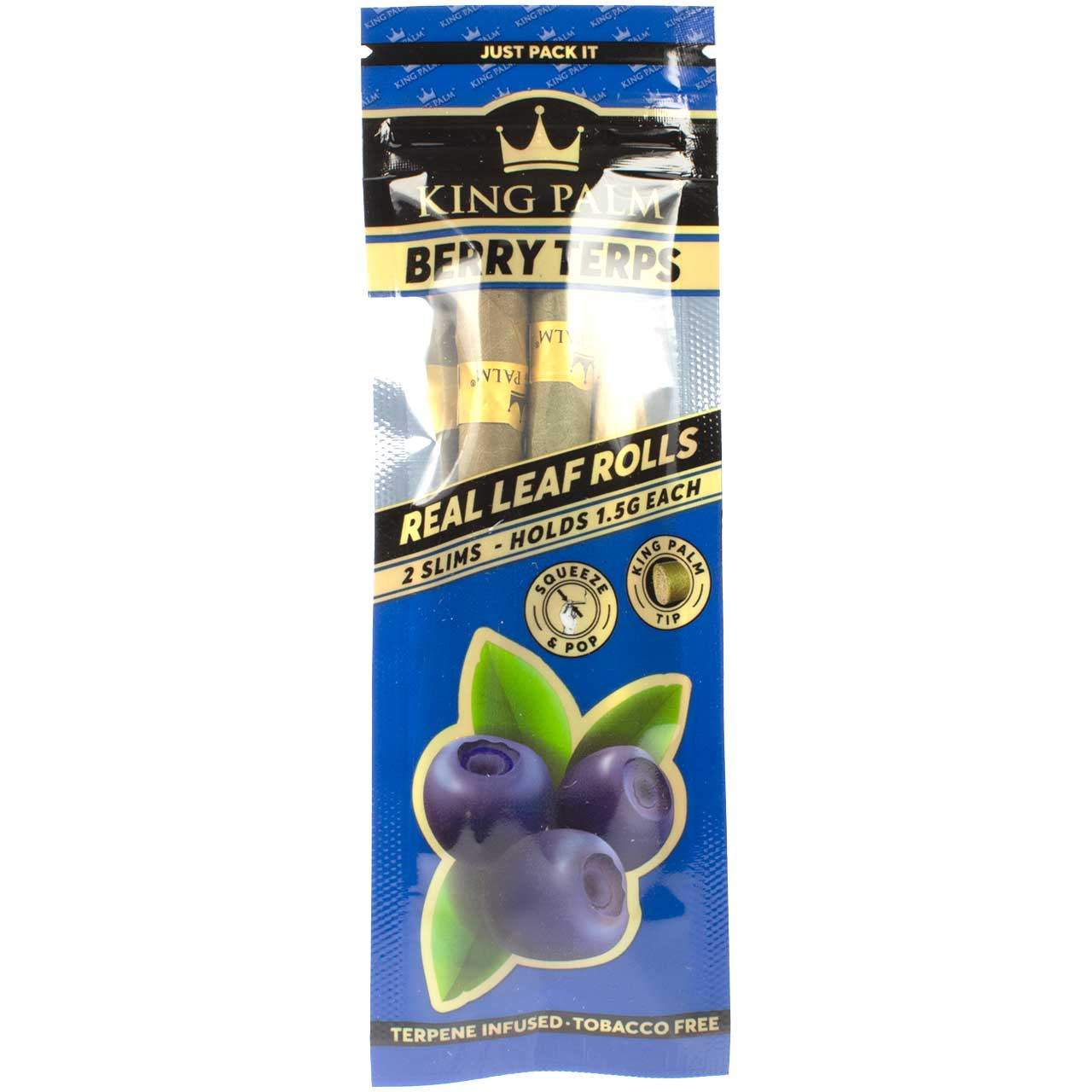King Palm Slim Pre-Rolled Cones - Berry Terps | Waterbeds 'n' Stuff