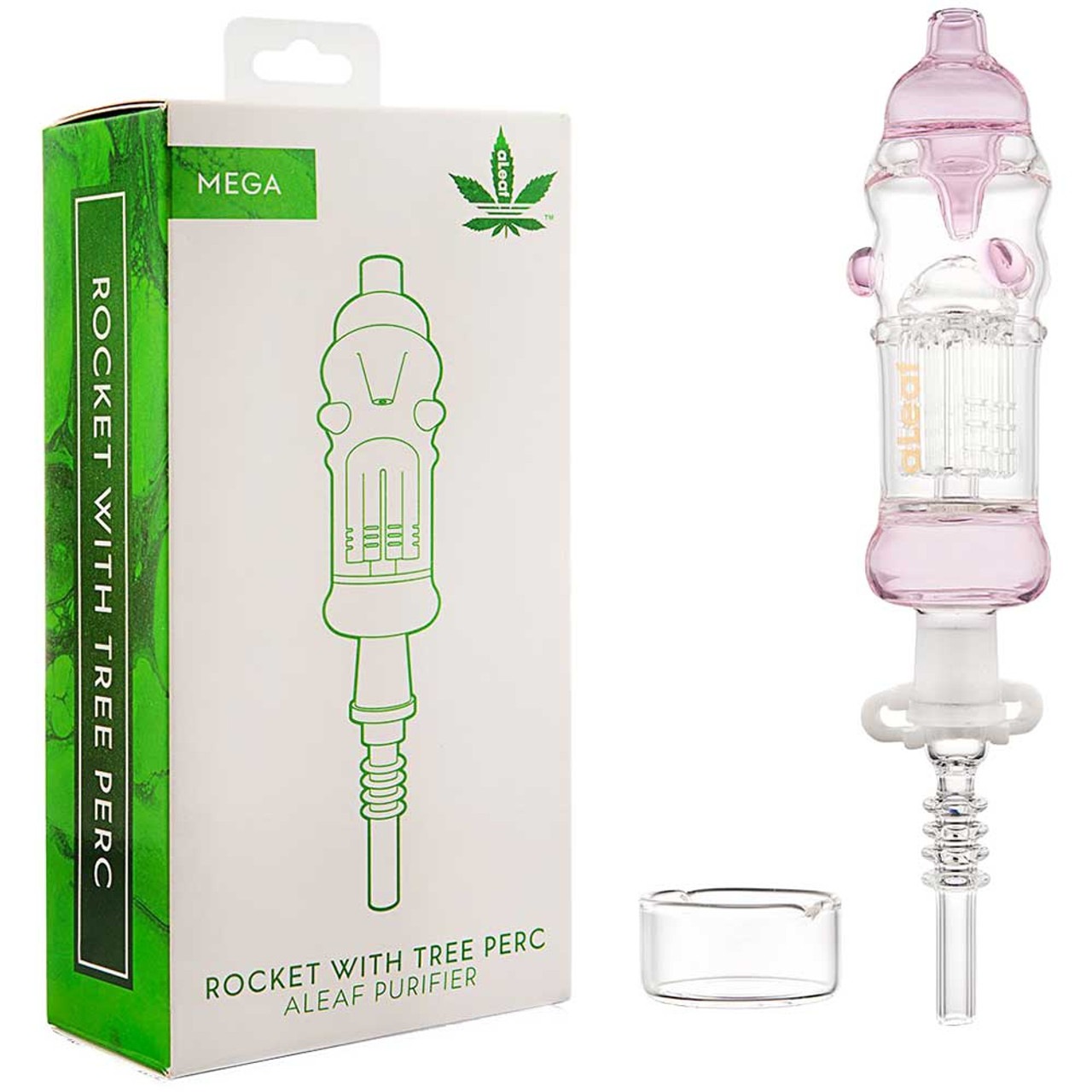 Aleaf Mega Series Rocket Nectar Collector With Tree Perc