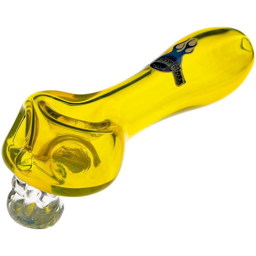 Chameleon Glass Minion Glass Hand Pipe | Waterbeds N Stuff
