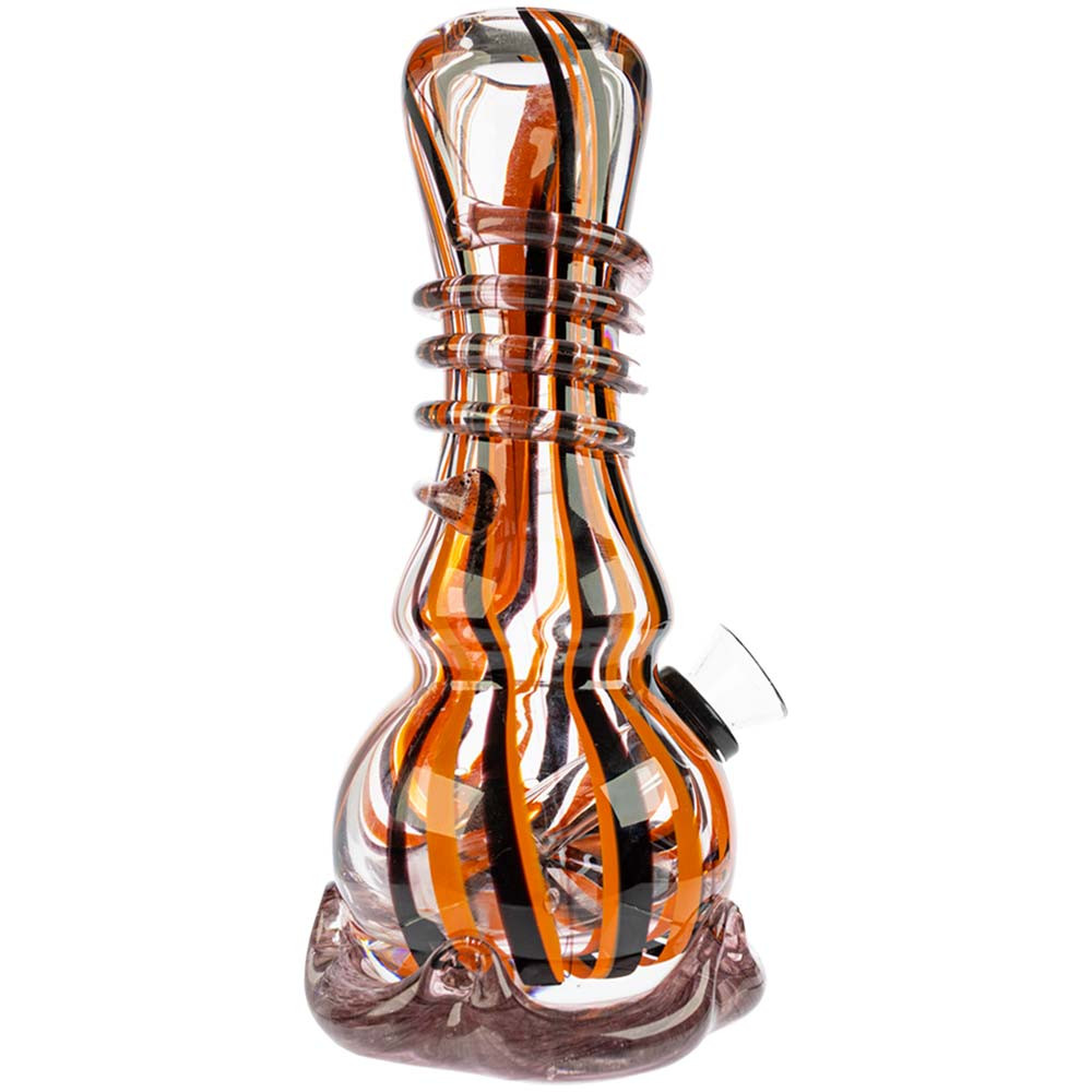 8.5" Wave Thumb Bong | Colorful Glass Water Pipe
