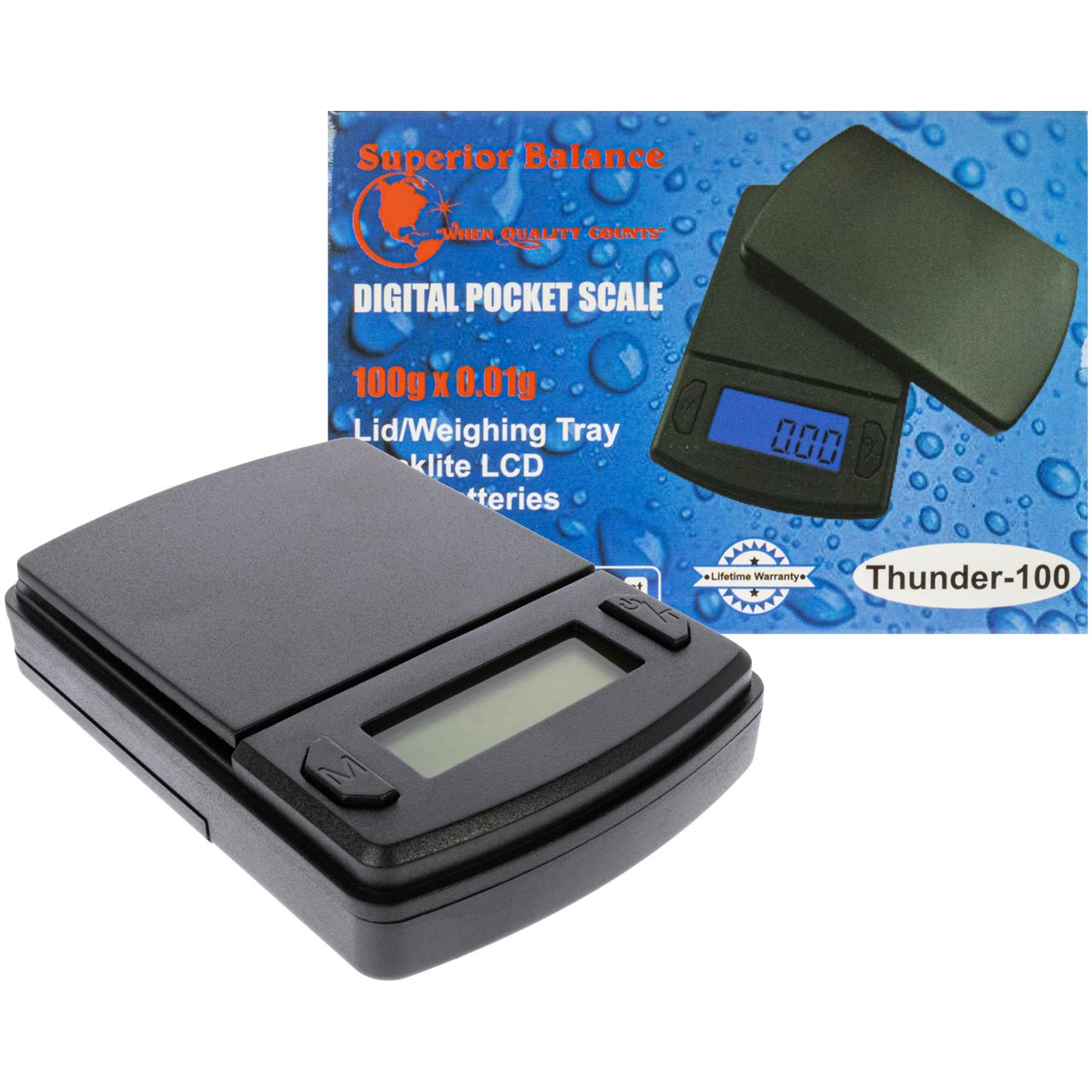 Superior Balance Thunder-100 Precision Pocket Scale | Scale