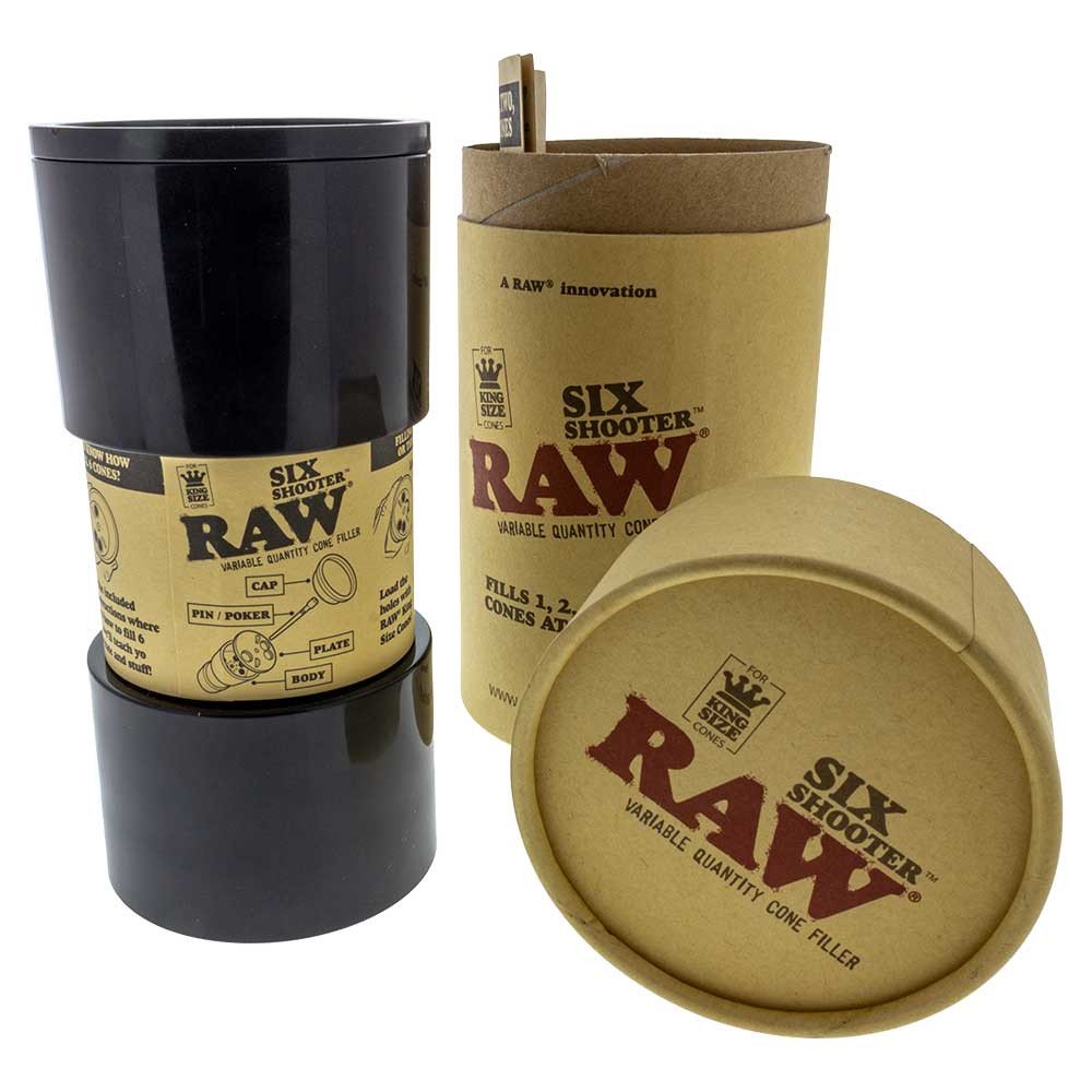 RAW Retro Aluminum Storage Tube | RAW Natural Rolling Papers