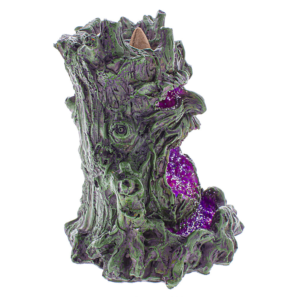 Skull and Bones Crystal Geode Backflow Burner